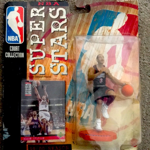 Other | 1999 Upper Deck Mattel Allen Iverson Action Figure | Poshmark